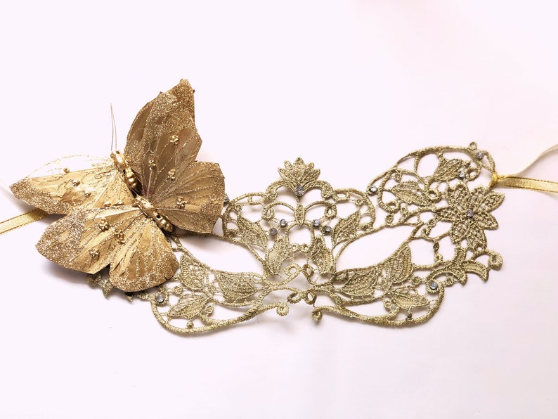 Butterfly Venetian Mask, Butterfly Masquerade Mask, Elegant and ...