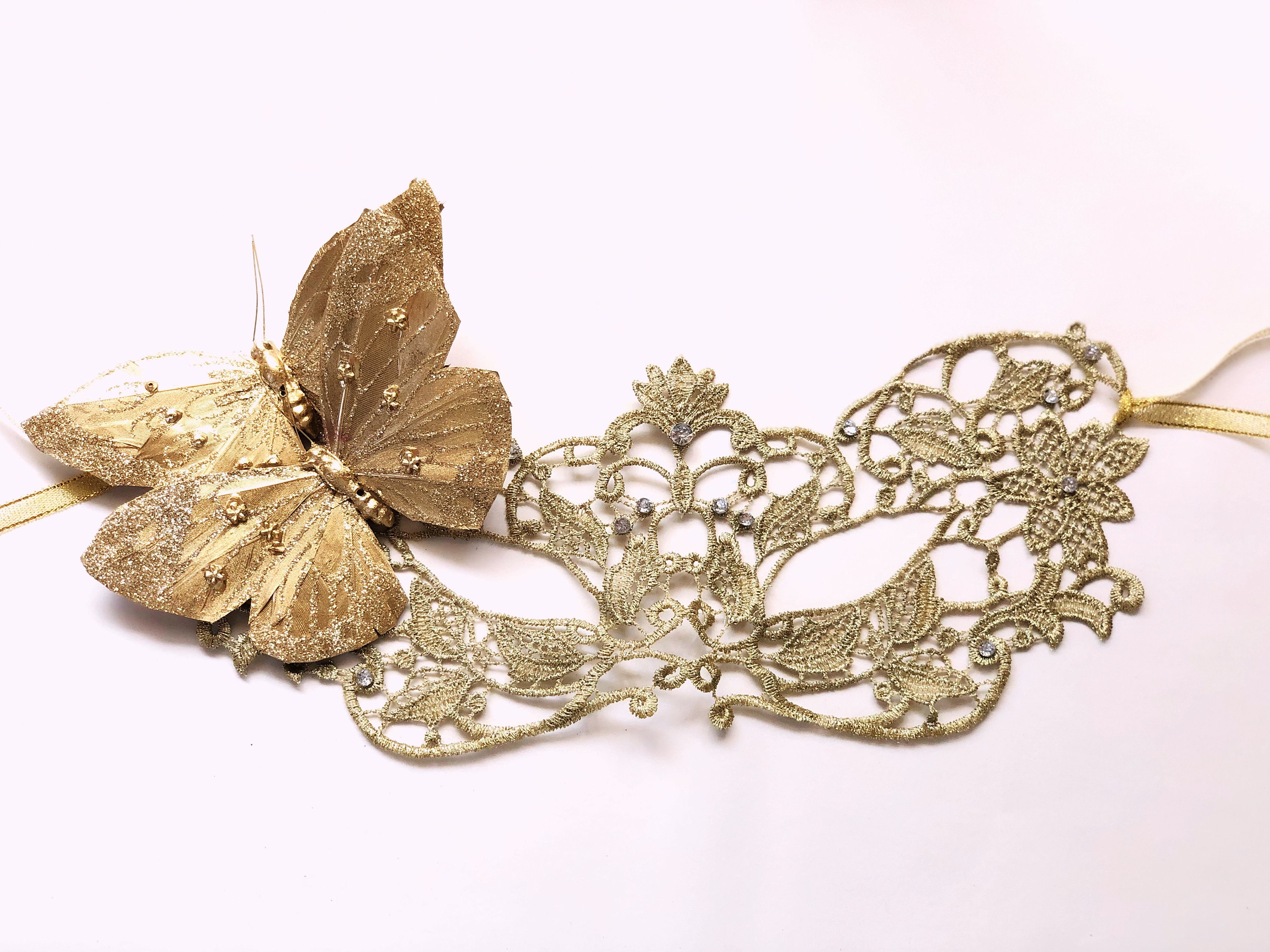 Butterfly Venetian Mask, Butterfly Masquerade Mask, Elegant and ...