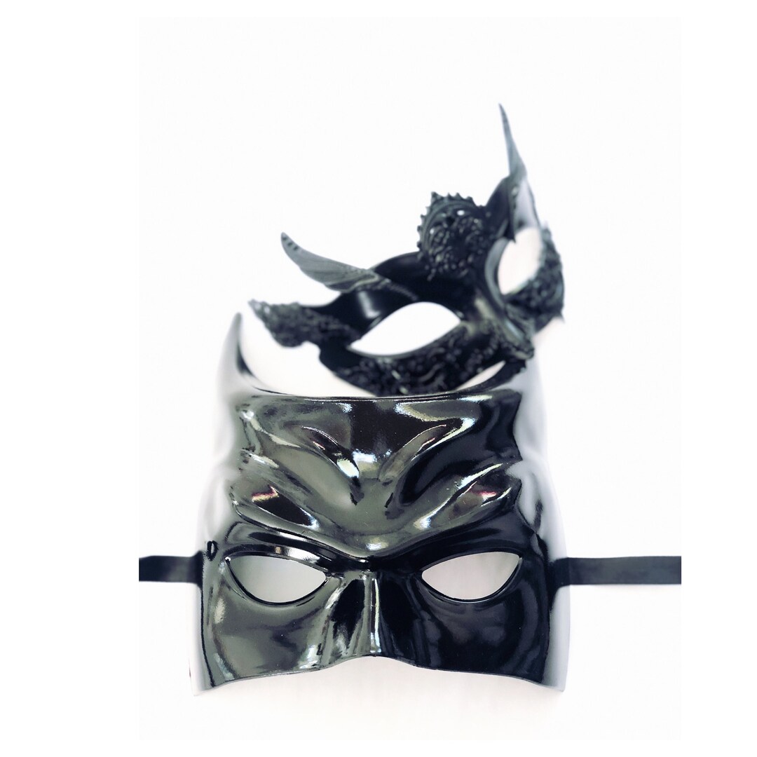 Animal Bat Mask Bat Man's Halloween Mask Party Masks Halloween Bat Mask ...