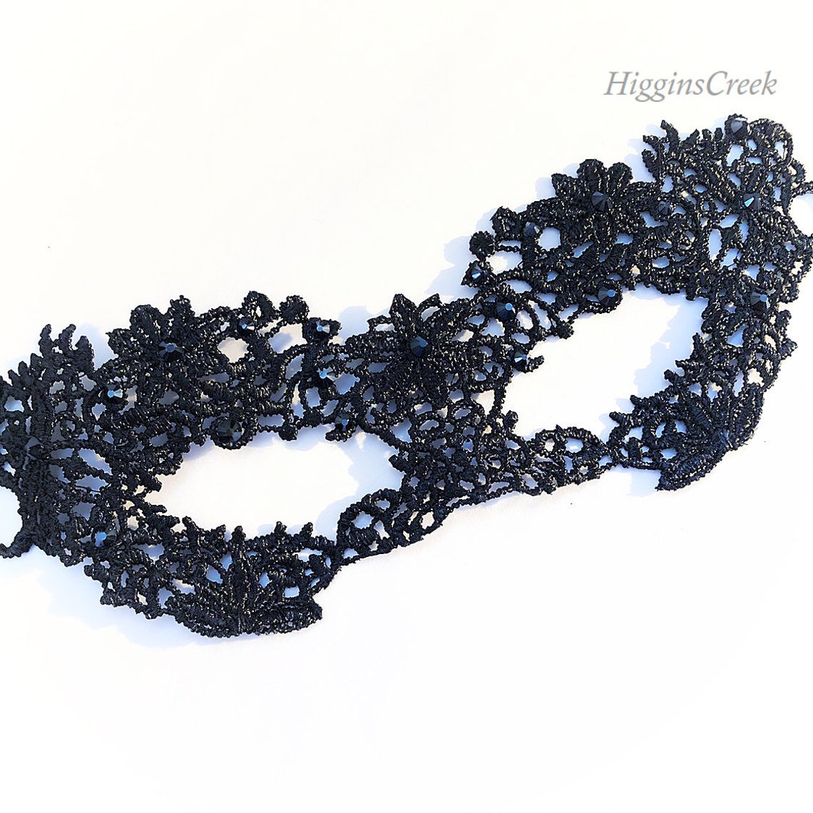Black Lace Mask Women, Lace Masquerade Mask Women in More Colors, Mardi ...