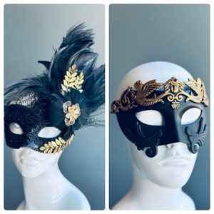 Greek Goddess Mask Women Masquerade Masks - Women Feather Mask - Greek ...