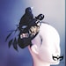 Crow Fascinator Raven Hat Crow and Trinkets Halloween - Etsy