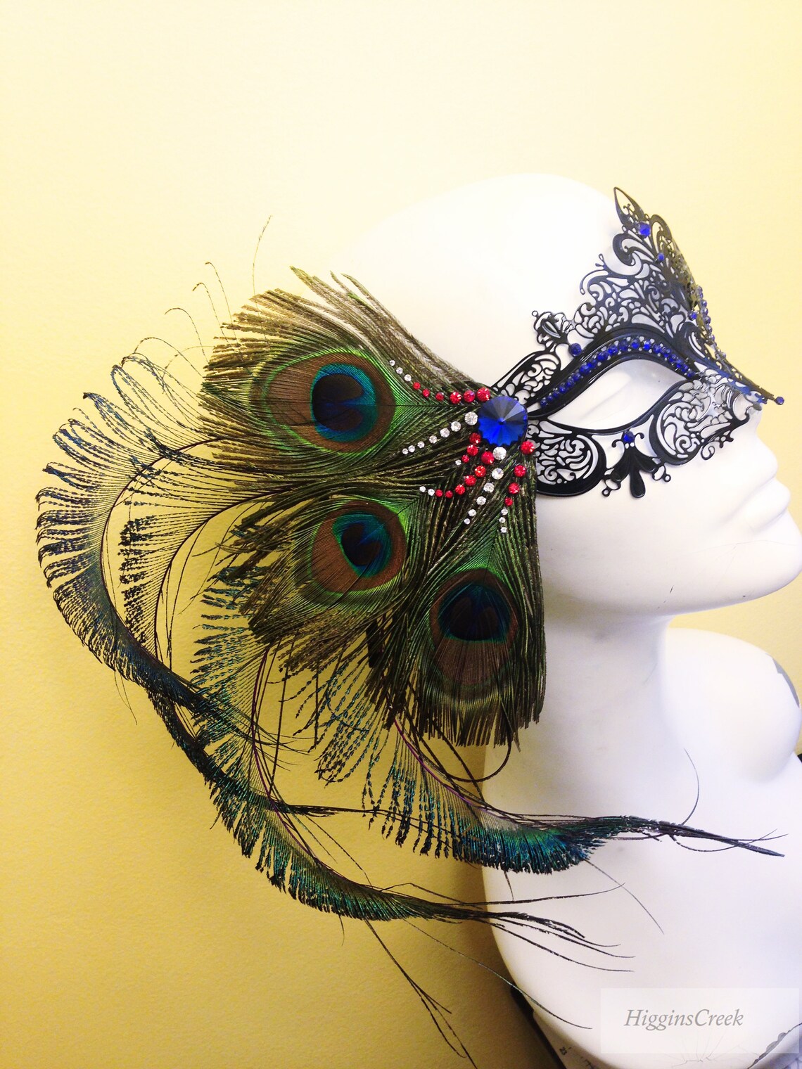July 4th Masquerade Ball Masks Women Feather Fourth of July Masks ...