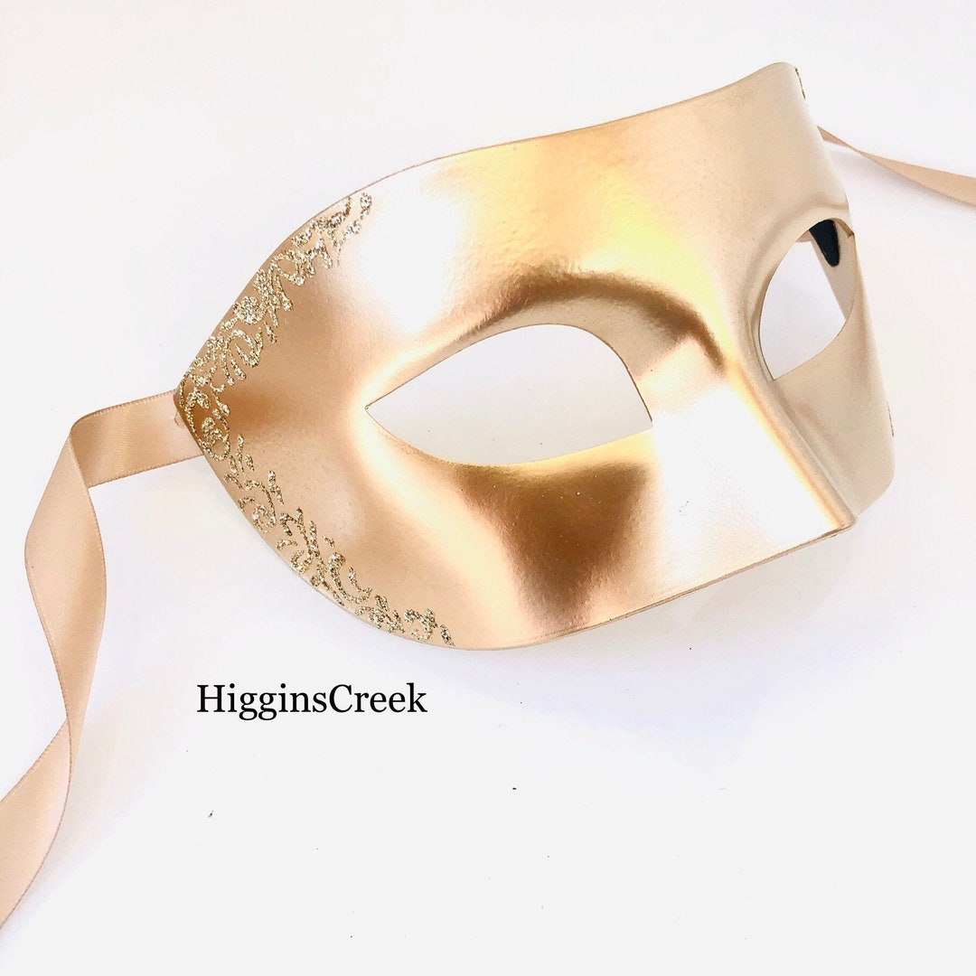 Luxury Mens Masquerade Masks, Venetian Masquerade Ball Mask Men, Mardi ...