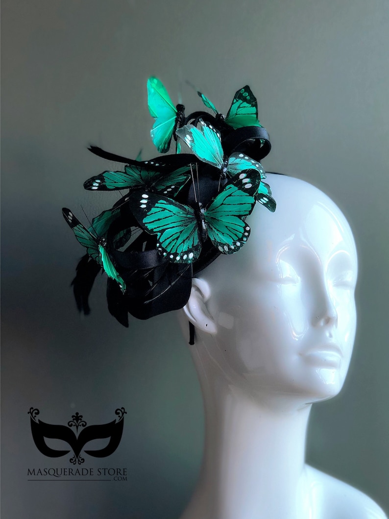 Purple Monarch Butterfly Fascinator Purple Butterfly - Etsy