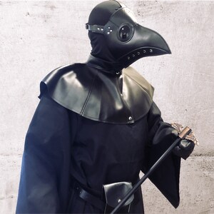Plague Doctor MASK + COSTUME Halloween Plague Doctor Staff Plague ...