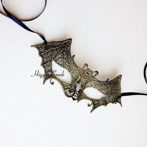 Halloween Mask Bat Mask Adult Child Bat Mask, Halloween Bat Lace Mask ...