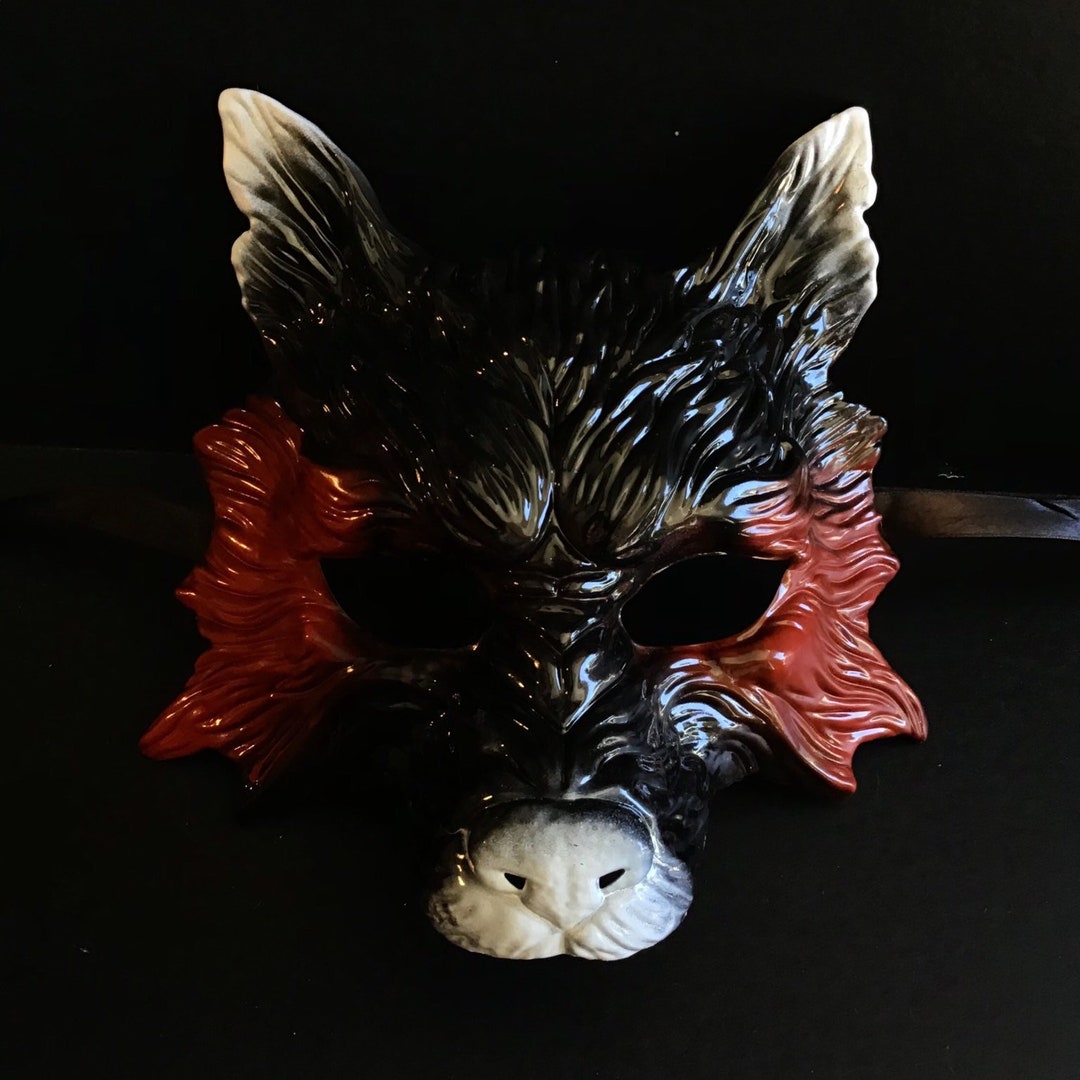 Masquerade Mask | Werewolf Mask L Wolf Mask L Mens Masquerade Mask L ...