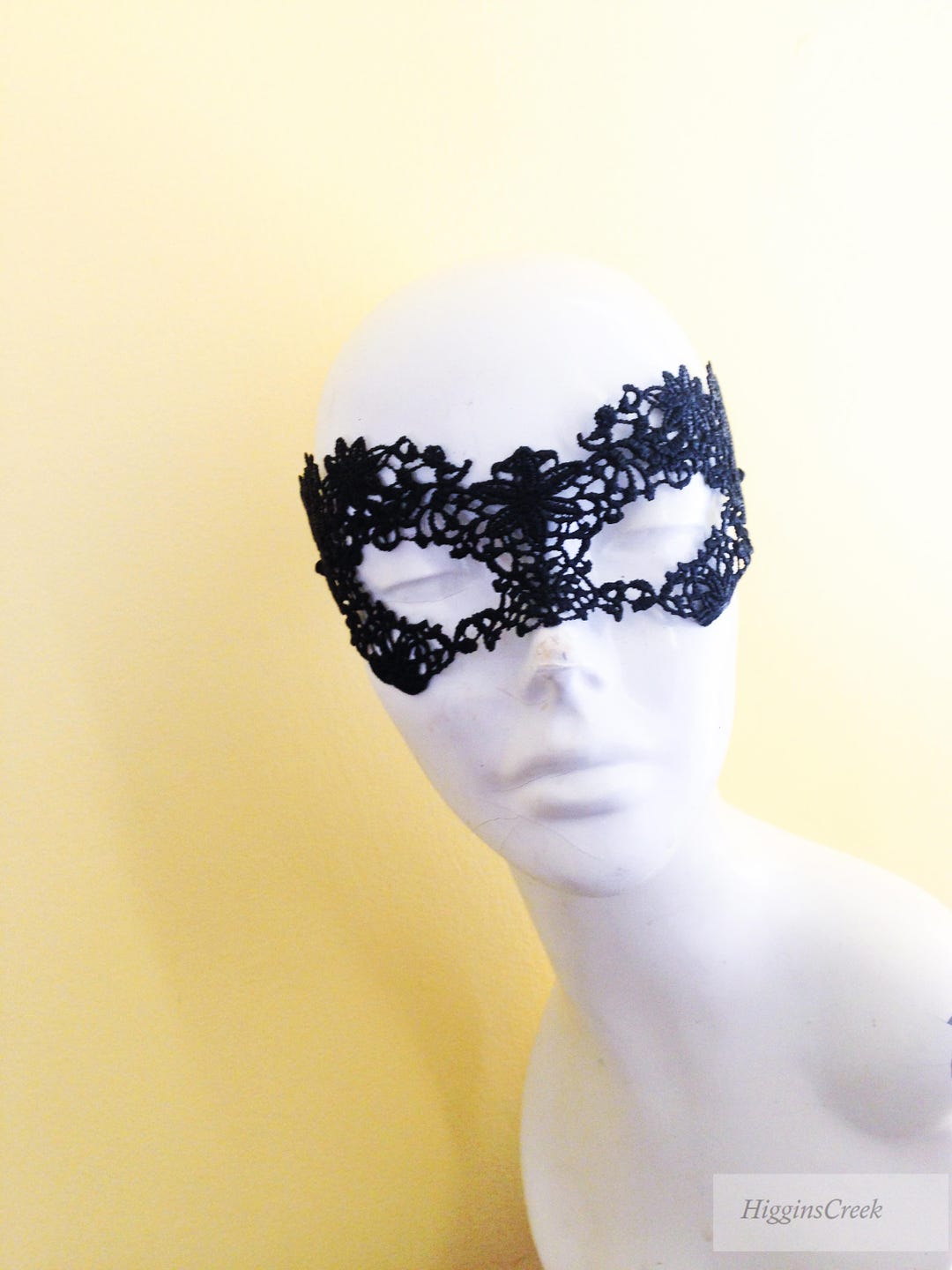 Ornate Venetian Mask for Women, Flower Lace Mask With Rhinestones - Etsy