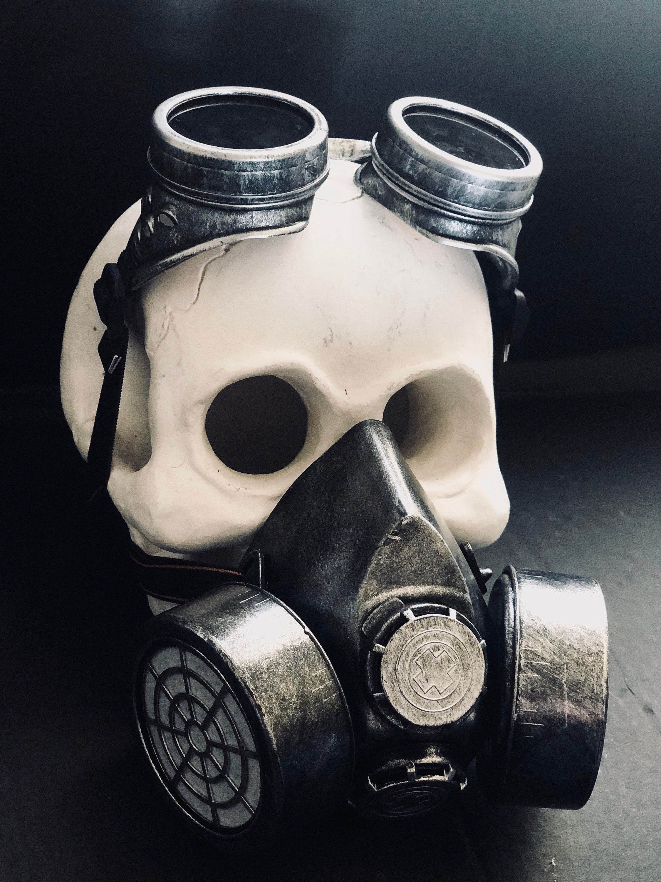 Rave Gas Mask Black