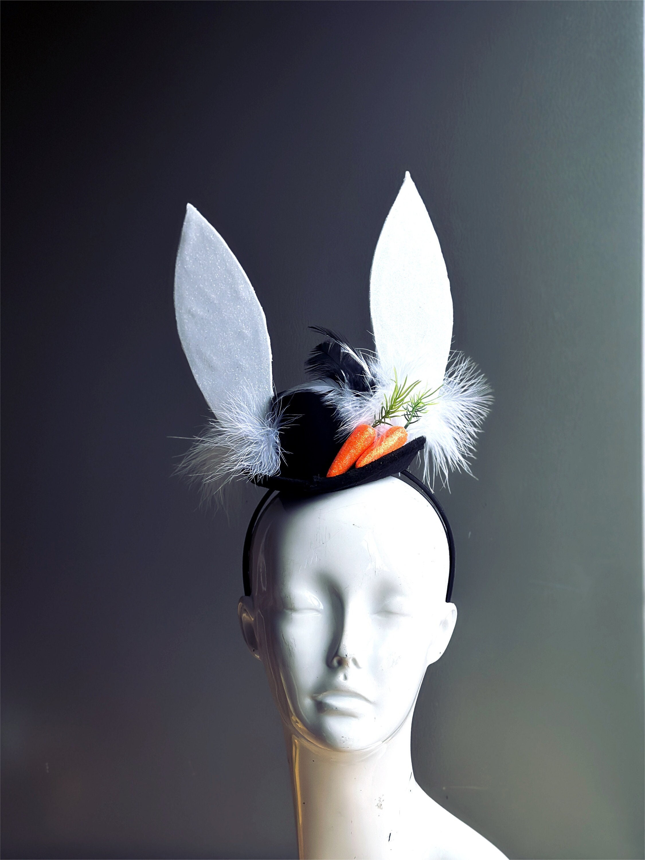 Easter Bunny Fascinator Hat Adults and Kids One Size - Easter Cosplay ...