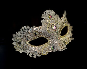 Gold Roman God Style Masquerade Mask for Men - Etsy