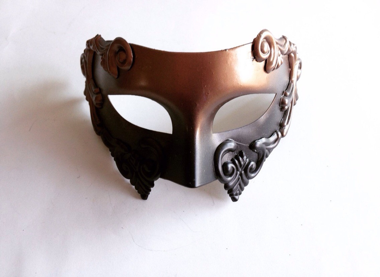 Bronze Mens Masquerade Mask Mens Face Masks Mens Venetian - Etsy