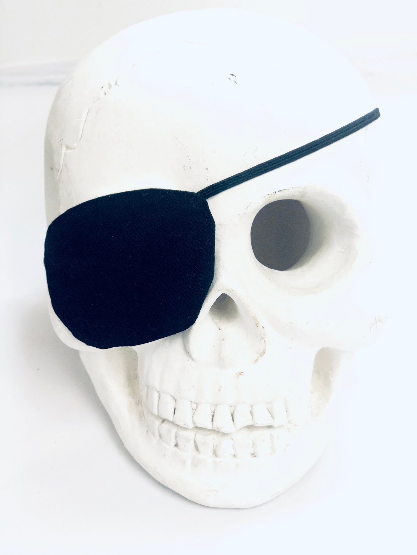 Simple Eye Patch CUSTOM SIZE Fabric Eyepatch 3 Layer Cotton Soft Fabric ...