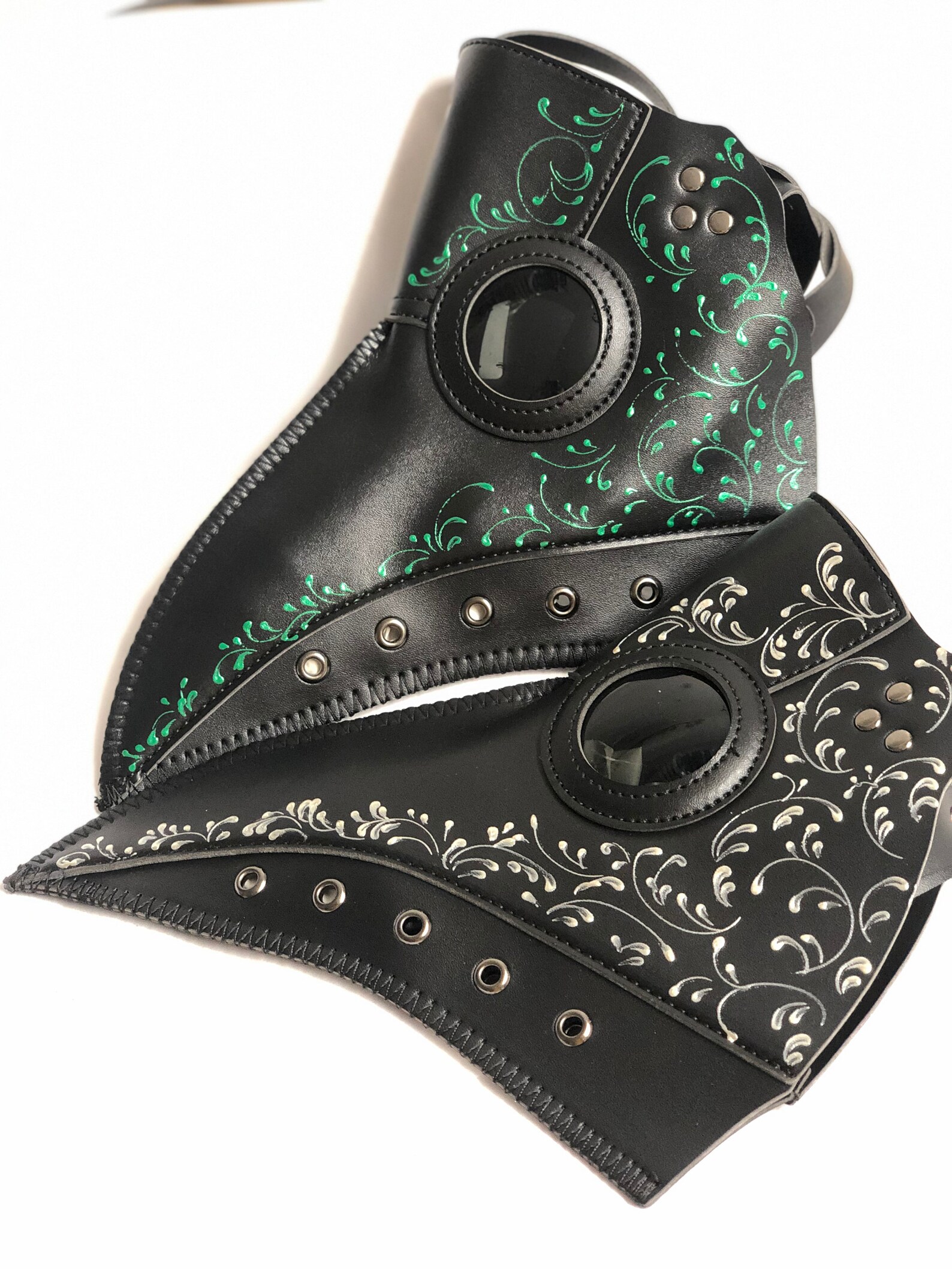 Masquerade Masks Couple's Plague Doctor Masks Bird Mask PU - Etsy