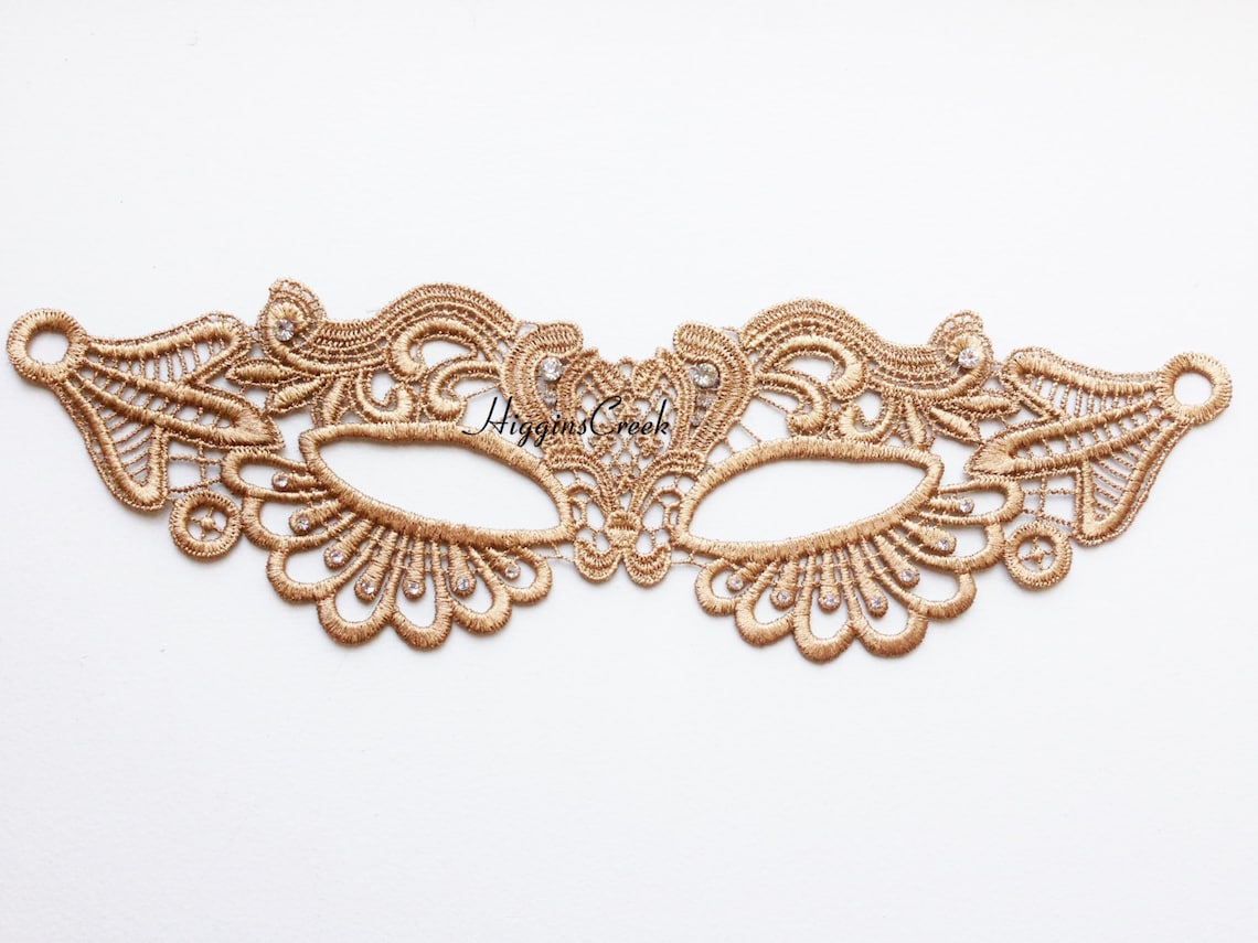 Black Lace Mask Embroidery Lace Mask Halloween Mask | Etsy