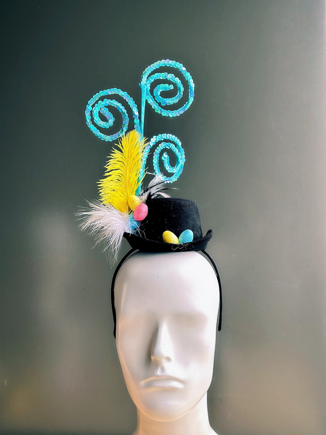 Easter Egg Hat for Kids - Easter Egg Hunt - Easter Hat for Girls and ...