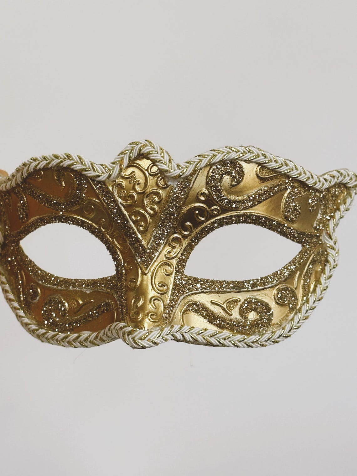 Elegant Gold Masquerade Mask Womens Wedding Masquerade Mask Gold ...