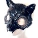 Animal Skull Halloween Mask Jeweled Cat Woman Mask Masquerade Mask, Cat ...