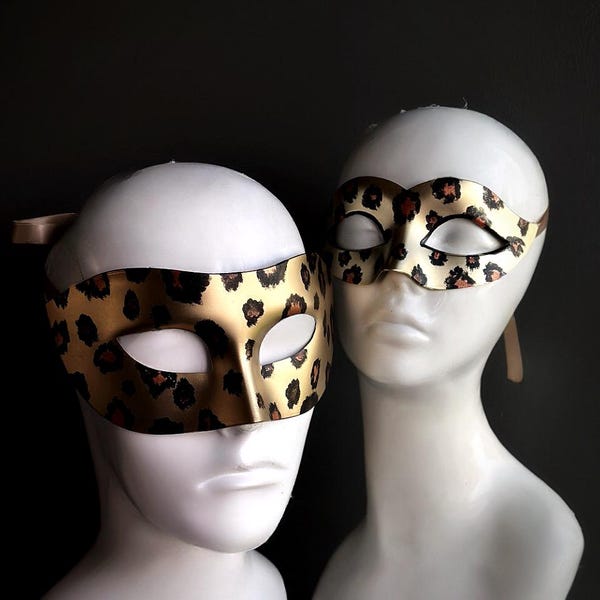 Leopard Print Mask - Etsy