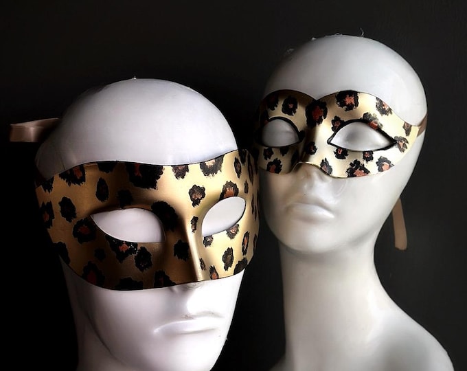 Jaguar Face Mask, Leopard Masquerade, Jaguar the Mask Gift, Leopard ...
