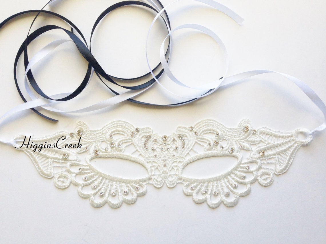 Silver Masquerade Mask, Silver Venetian Masks, Lace Face Mask With ...