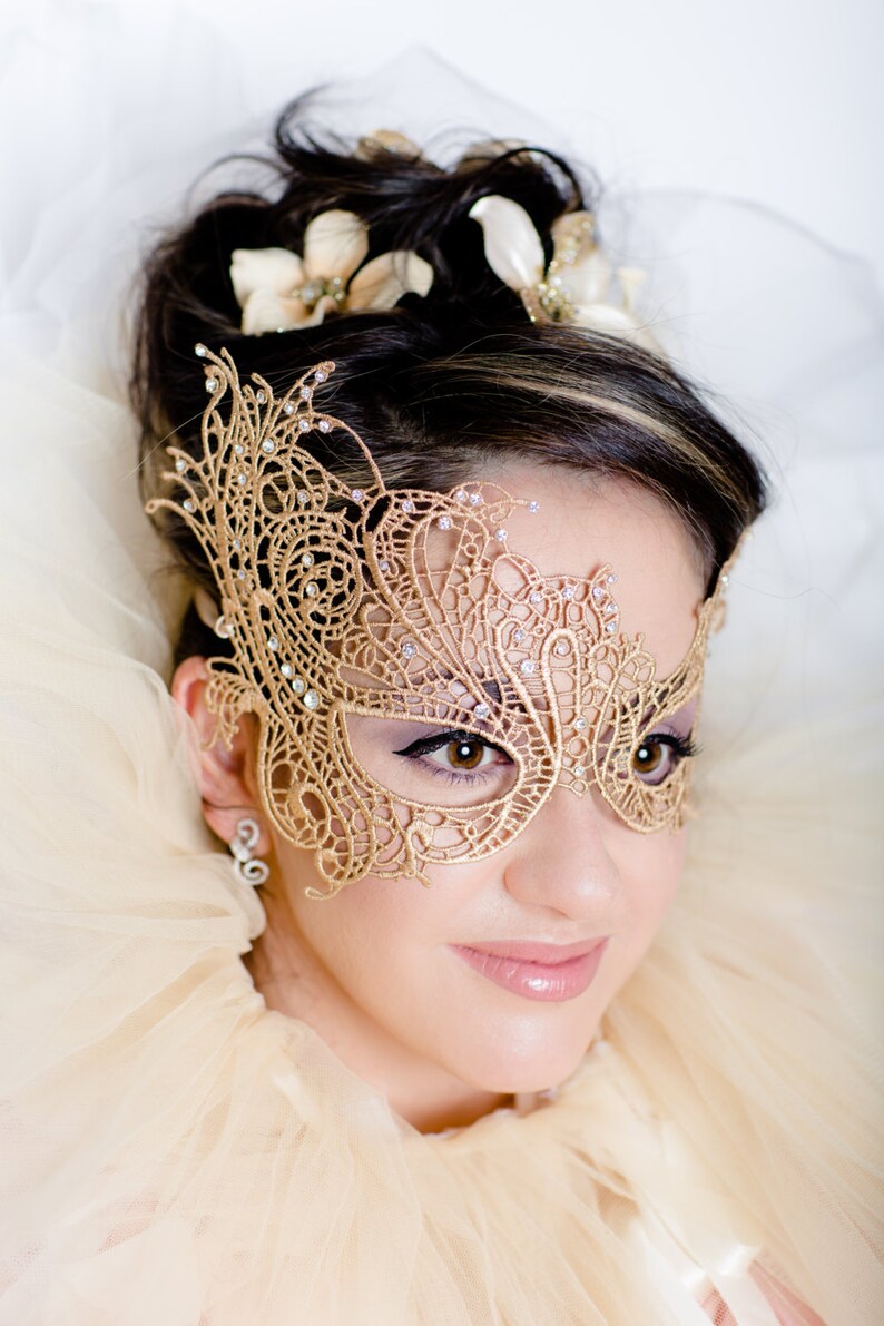 White Shimmer Lace Masks, Swan Masquerade Ball Mask Sexy Swan Lace Mask ...