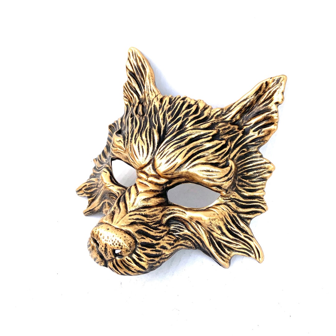 Masquerade Mask Men Wolf Animal Inspired Halloween Masks Wolf Cosplay ...