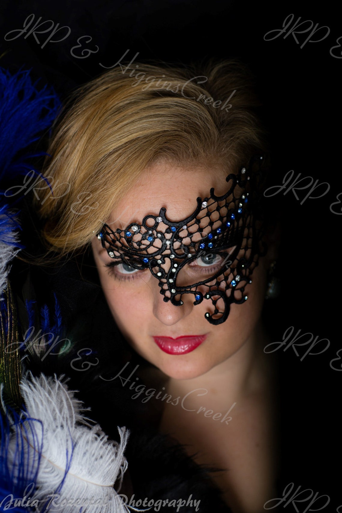 Half Face Mask Phantom Lace Mask Phantom Halloween Mask - Etsy