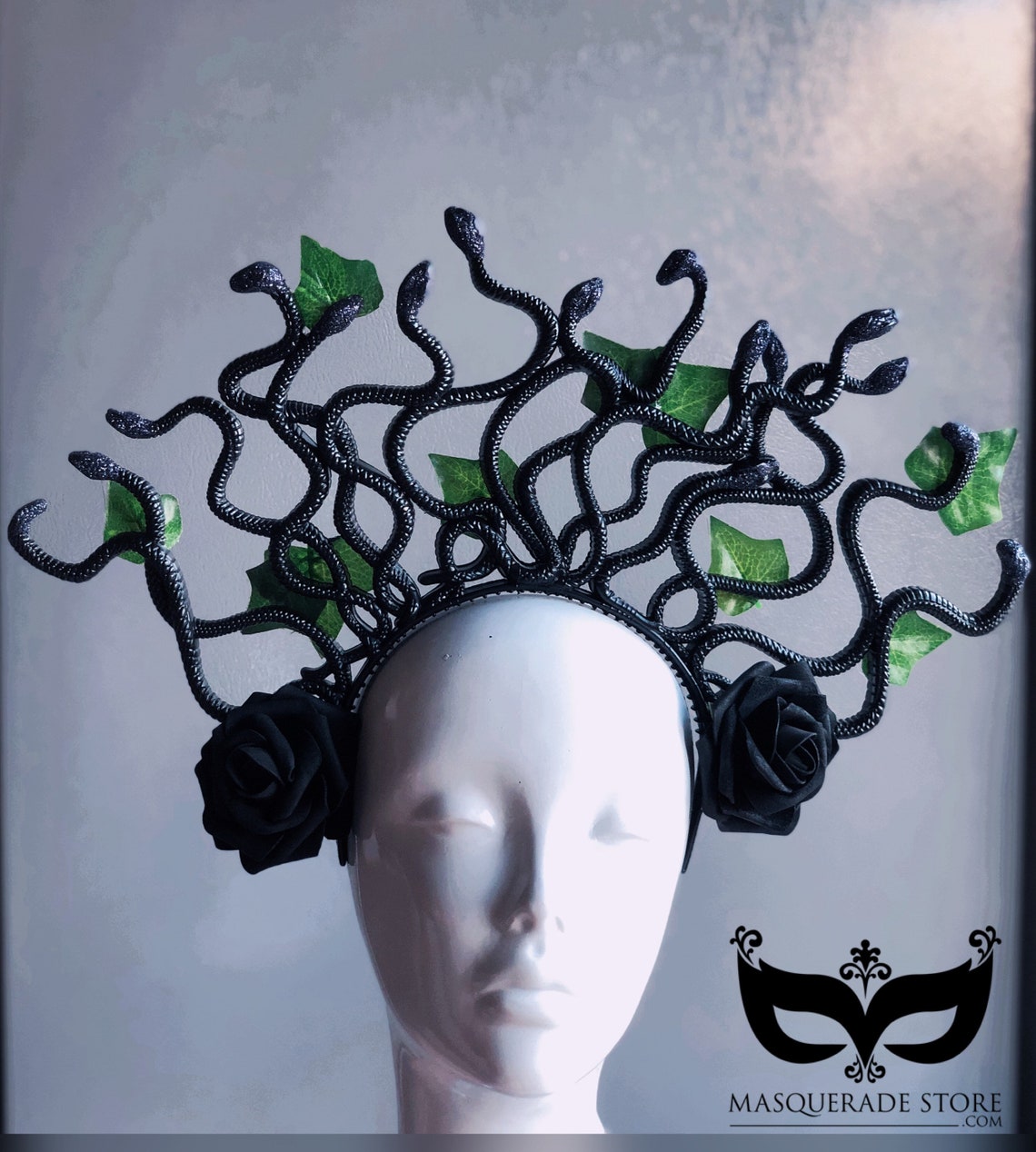 Masquerade Mask Medusa Mask Halloween Mask Medusa Decor Snake - Etsy
