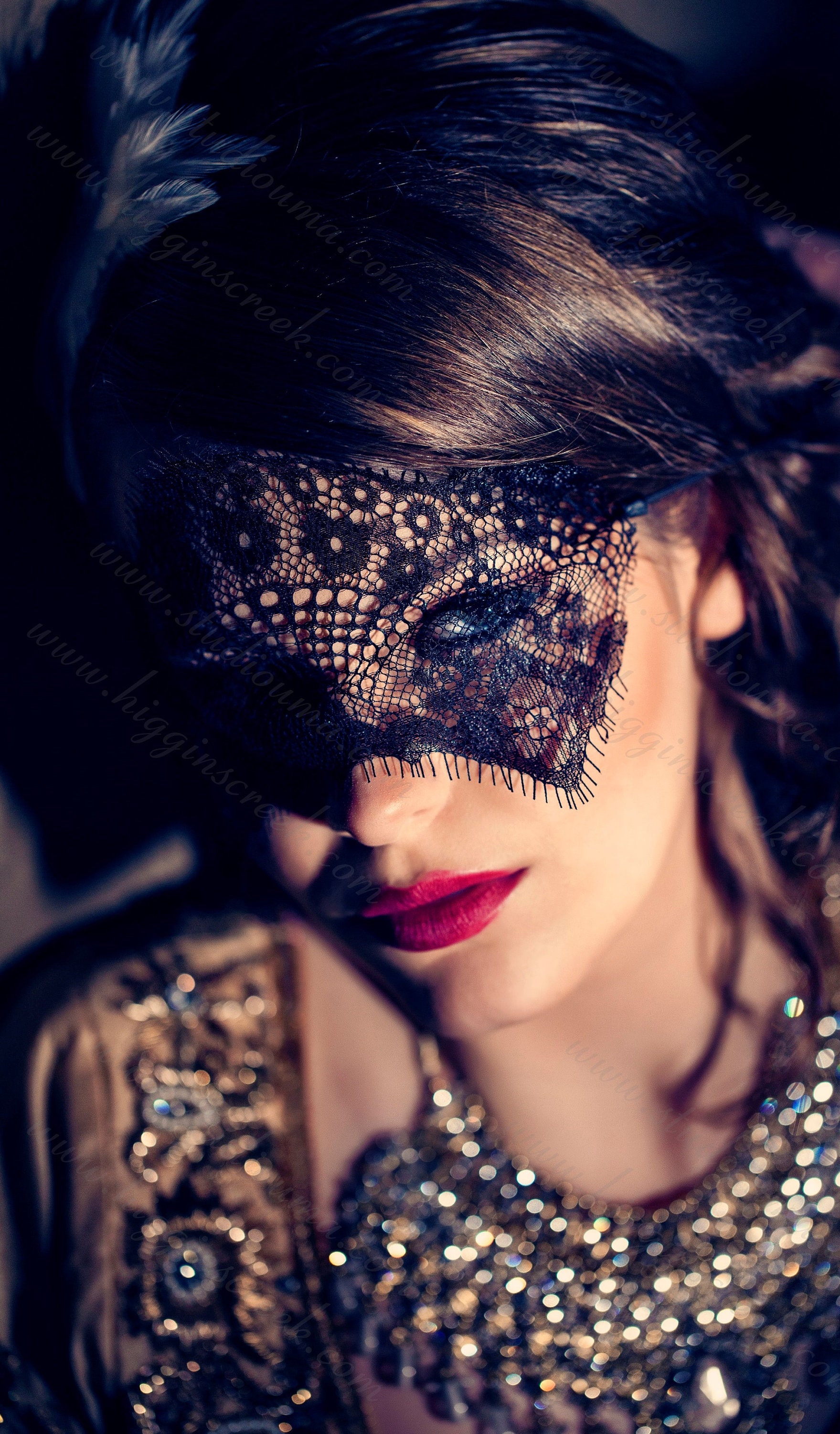 Masquerade Mask, Sexy Lingerie Lace Mask Black Women Fashion, Masque ...