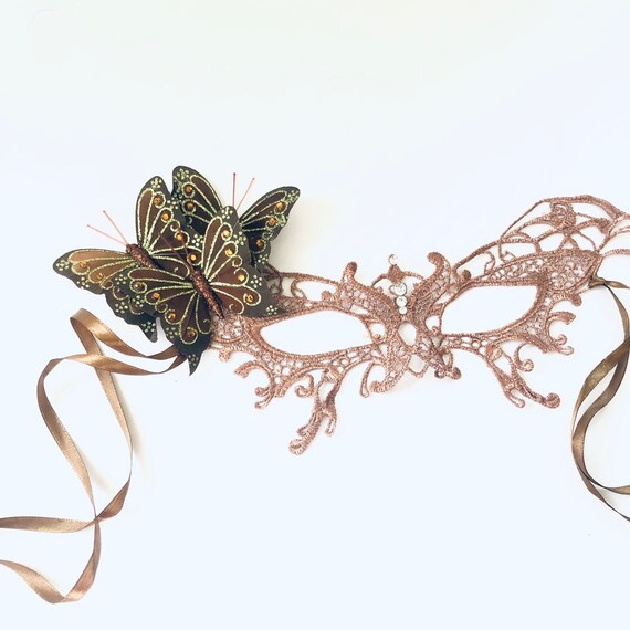 Gold Butterfly Mask