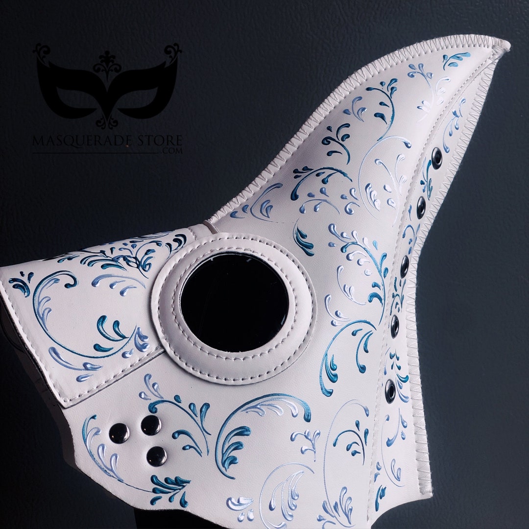 Plague Doctor Mask With Custom Filigree Holiday Party Costume Ugly ...