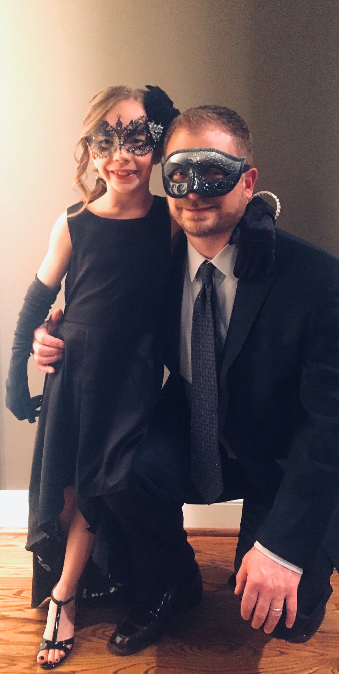 Father Daughter Masquerade Masks, Daddy Daughter Dance Masks, Girls ...