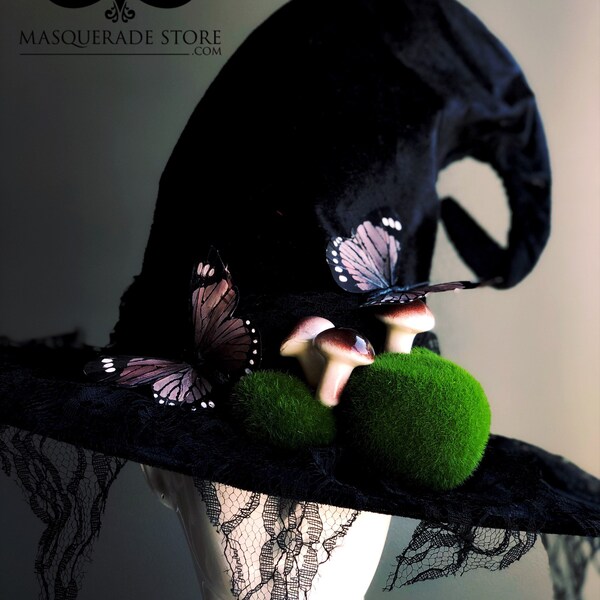 Curly Witch Hat - Etsy