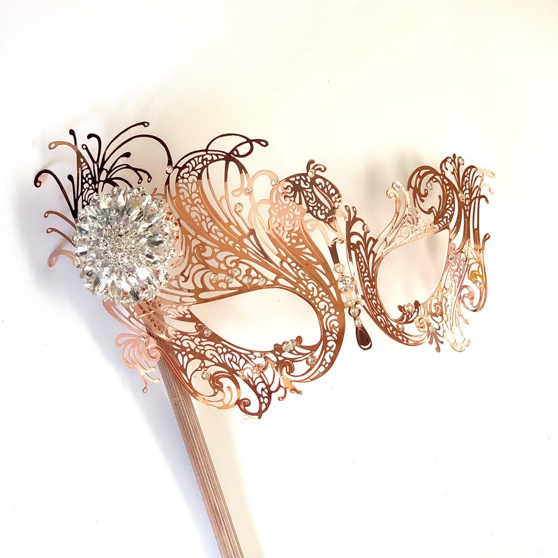 Gold Masquerade Mask - Etsy
