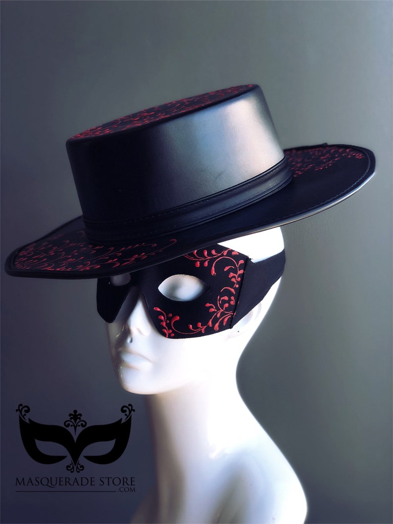 Zorro Wolf Mask Horseman Cowboy Bandits Masked Bandit Costume - Etsy