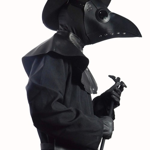 Halloween Plague Doctor Costume Mask Plague Doctor Staff - Etsy