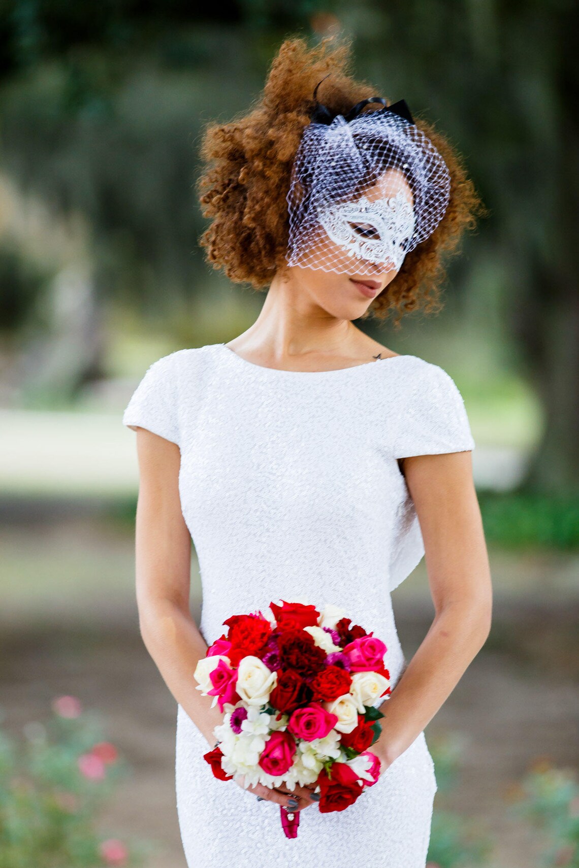 Peacock Birdcage Veil Blue Veil Hairpiece Blue Navy Fishnet - Etsy