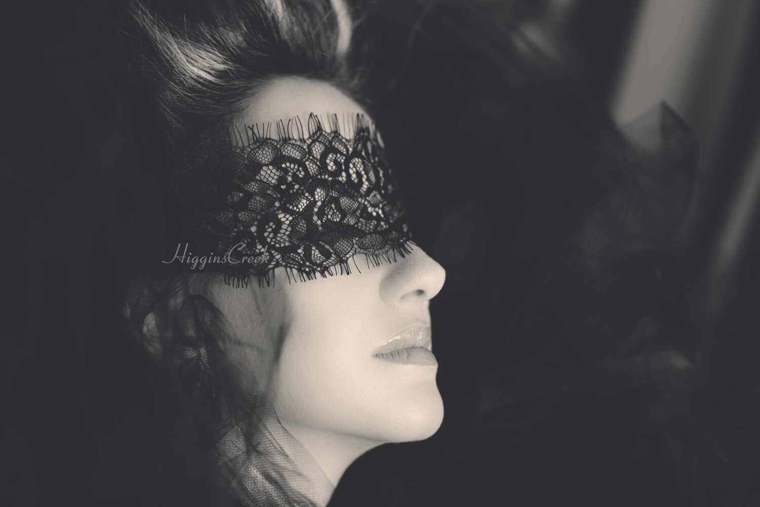 Sexy Black Lingerie Mask Masquerade Mask Mardi Gras Mask Party - Etsy