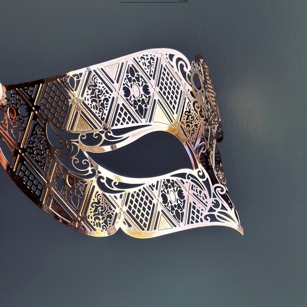 Metal Face Mask - Etsy