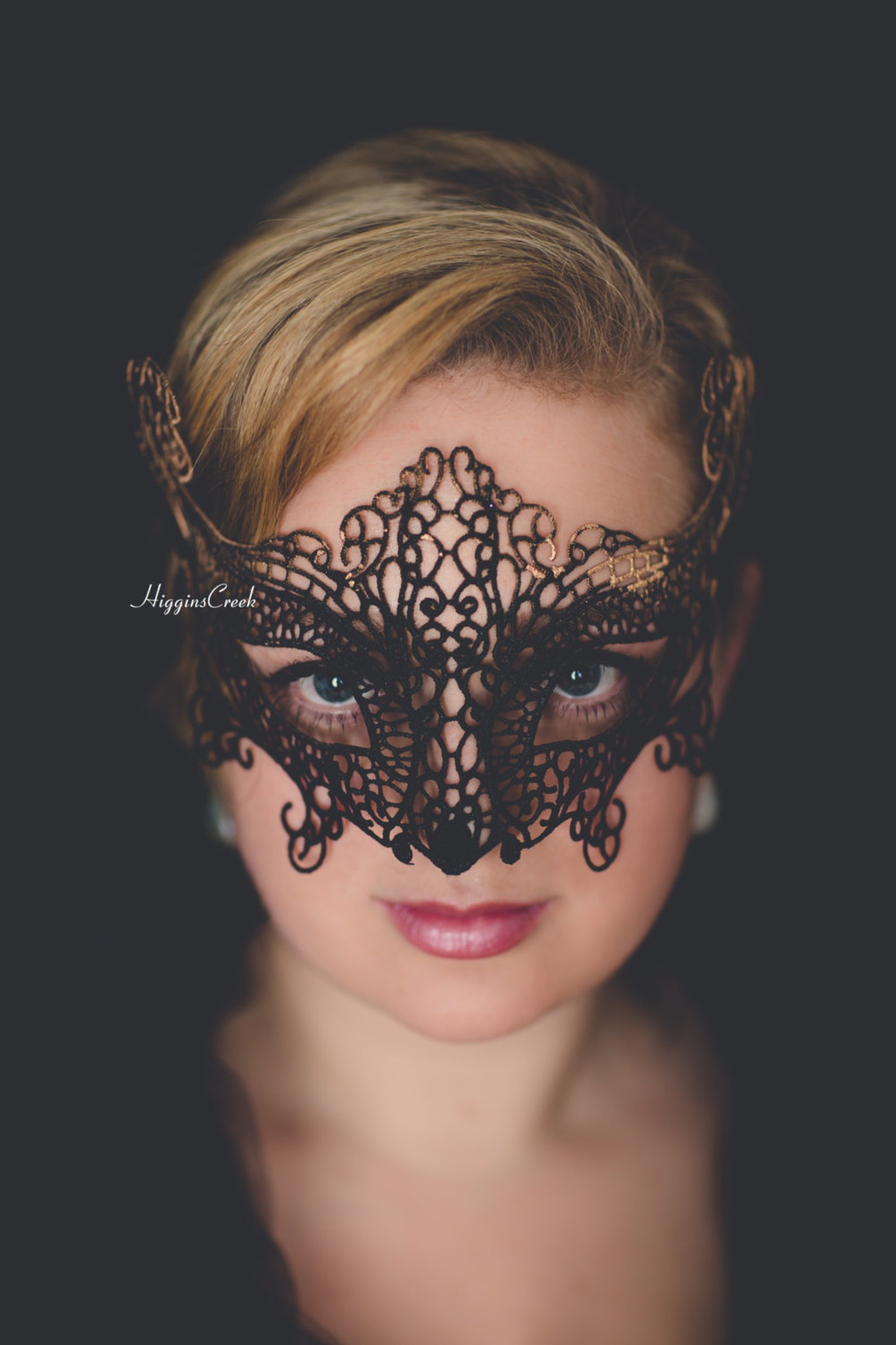 Lace Venetian Masquerade Mask, Themed Party Face Mask - Etsy