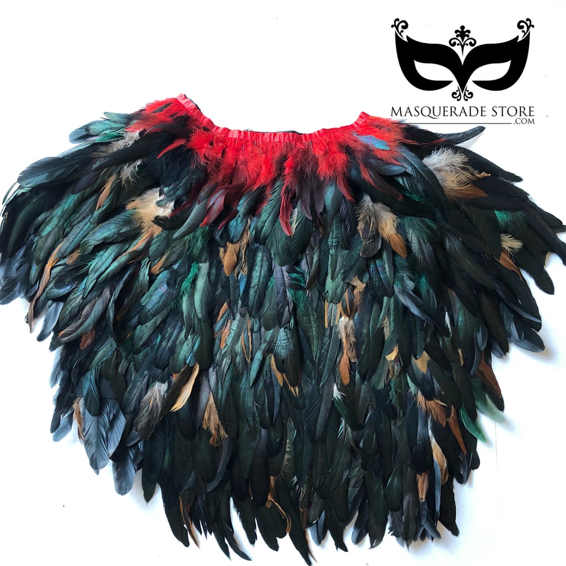 Warrior Feather Cape, Shaman Cloak, Pagan Ritual Clothes, Samhain ...
