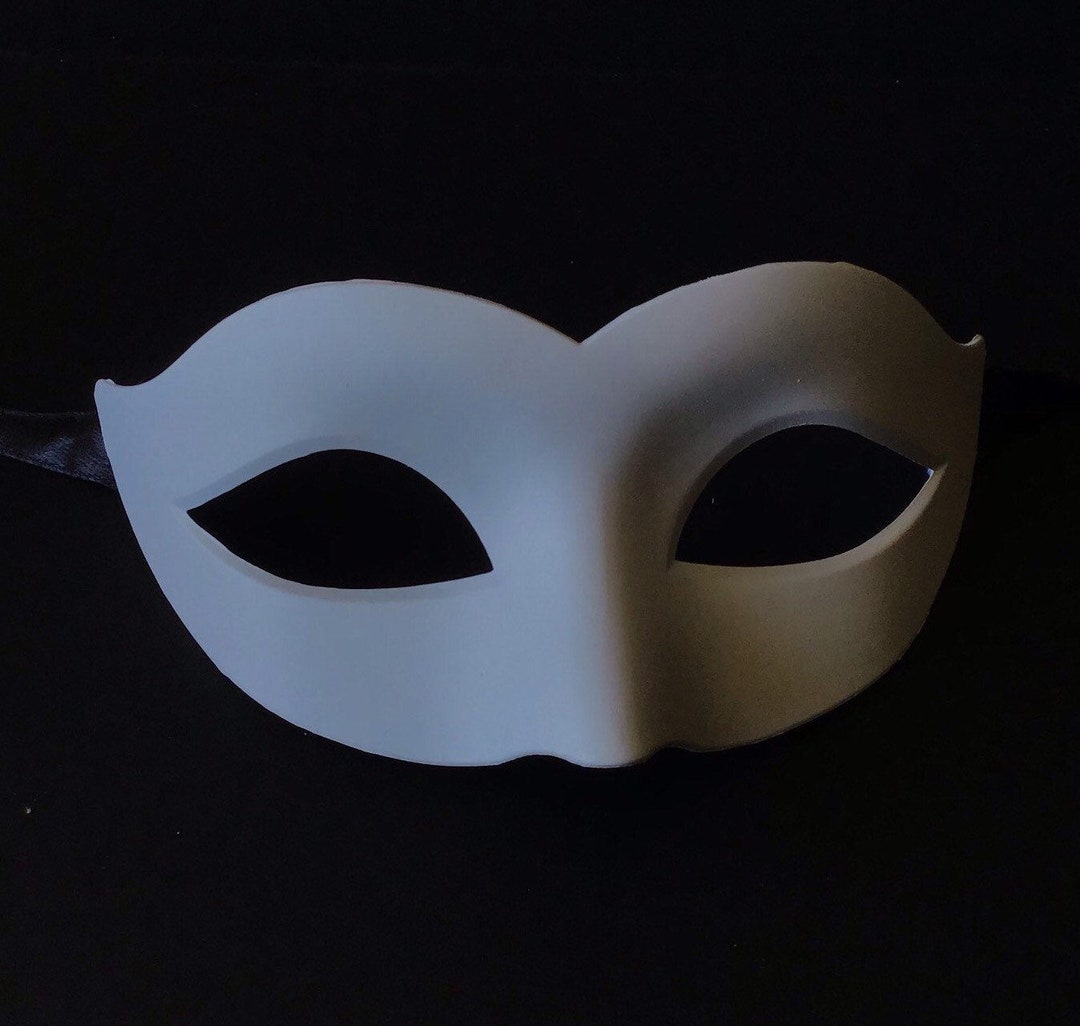 DIY Unpainted White Masquerade Ball Masks for Kids and Petite Face ...