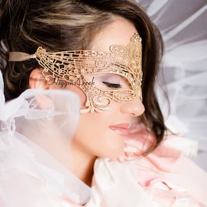 Masquerade Lace Mask Women, Sexy Venetian Masks, Bridal Shower Gift ...
