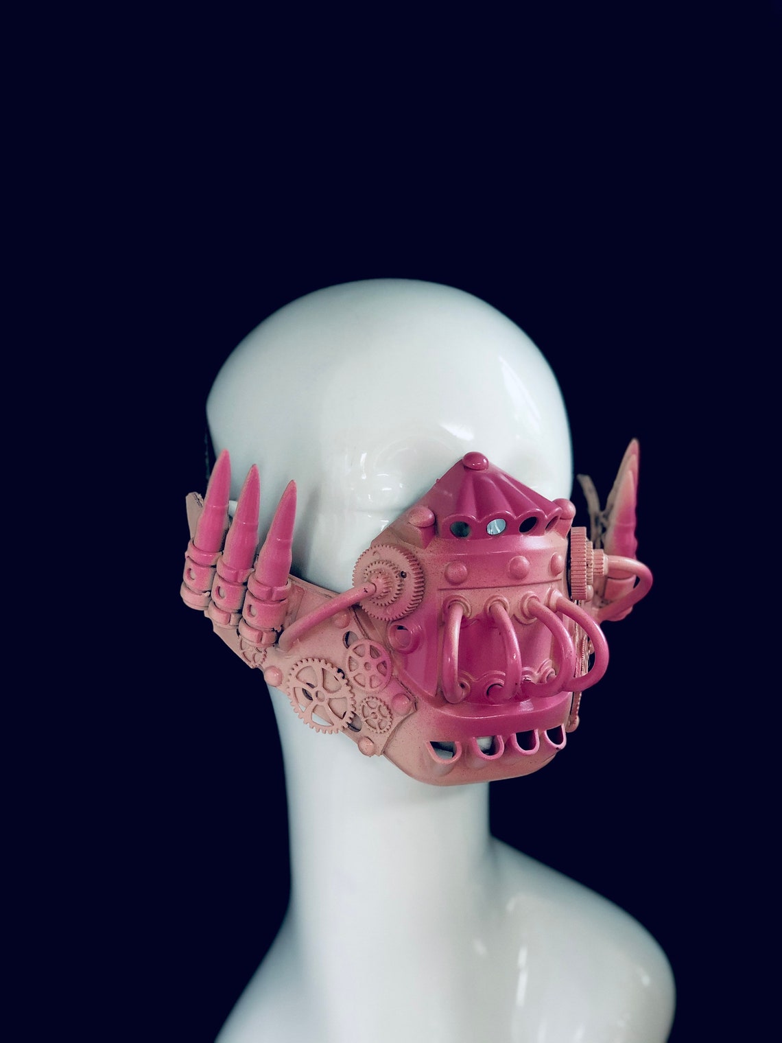 Pink Gas Mask Pink Mouthguard Respirator Style Gas Mask Mad | Etsy