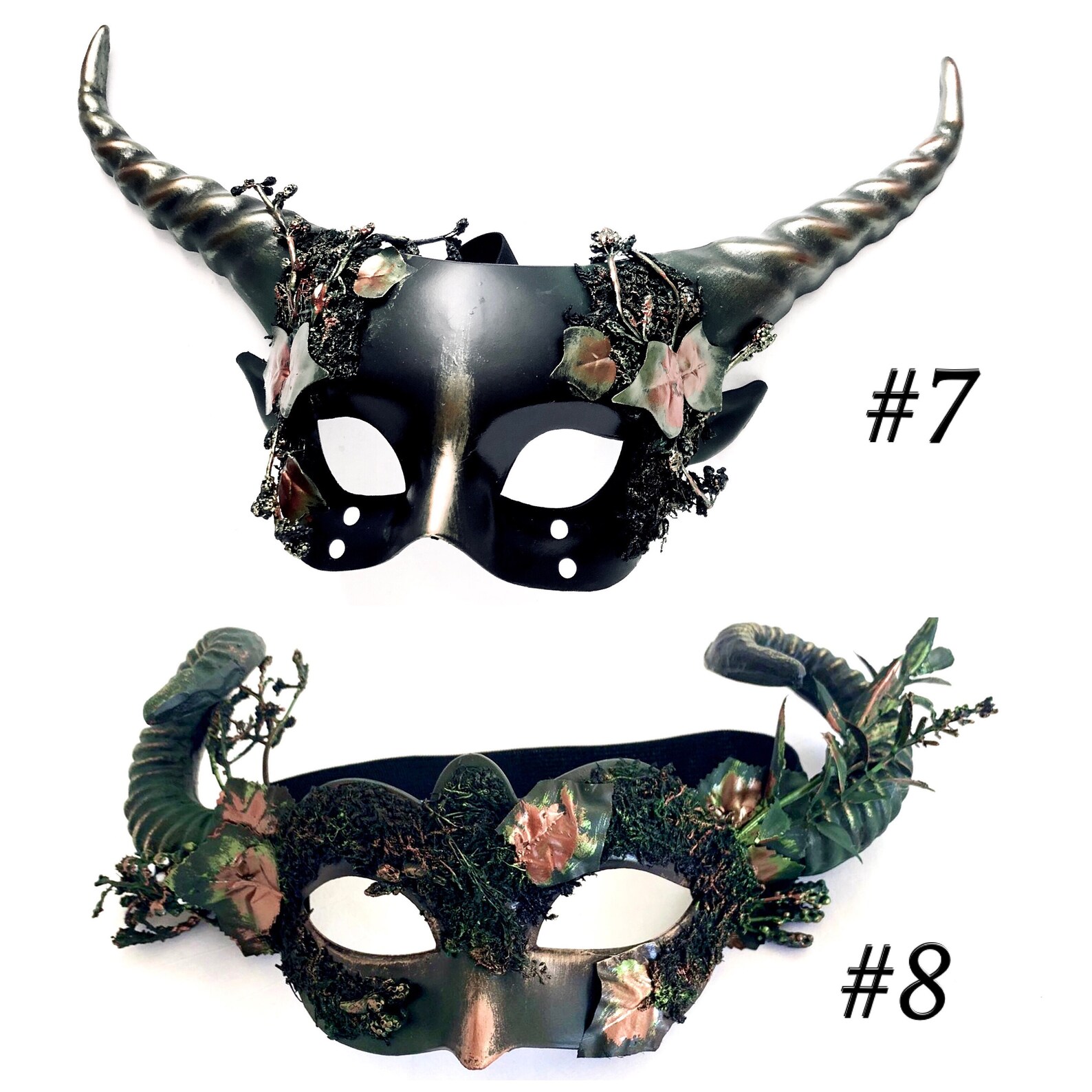 Masquerade Mask Men DEVIL MASK Forest Woodland Devil Mask Men - Etsy