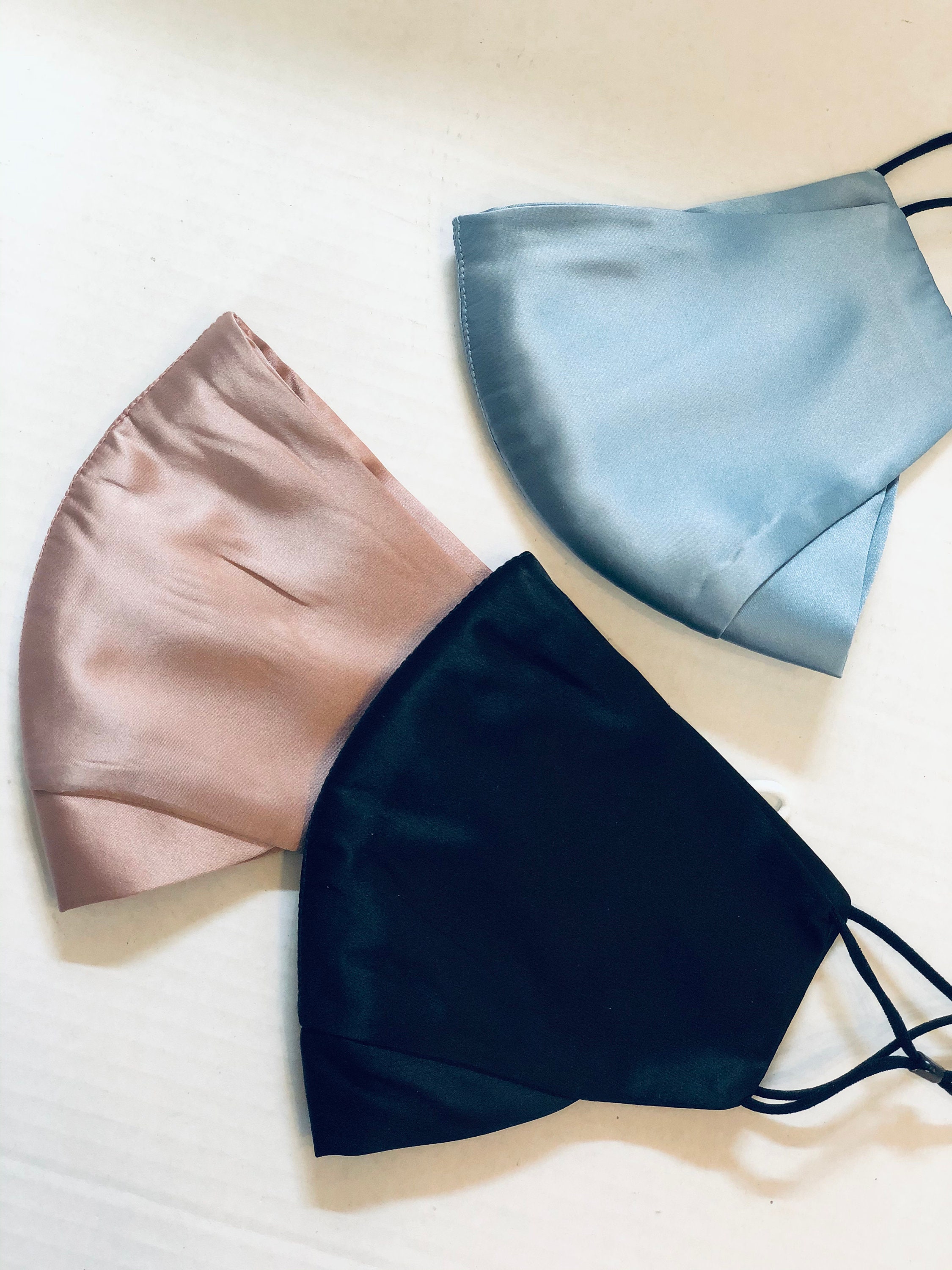 2 Sizes SILK MASK 100% Mulberry Silk Face Mask Women Large | Etsy