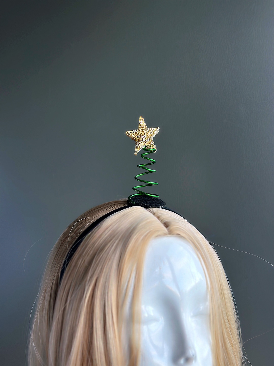 Christmas Tree Headband, Christmas Party, Party Headband, Holiday ...