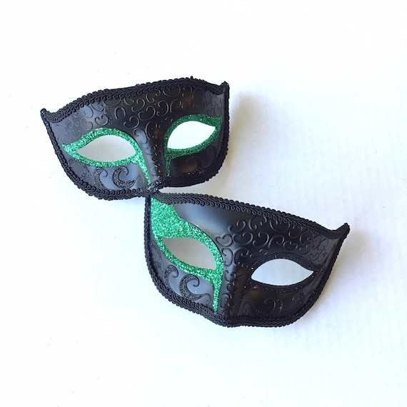 Green Masquerade Masks For Men